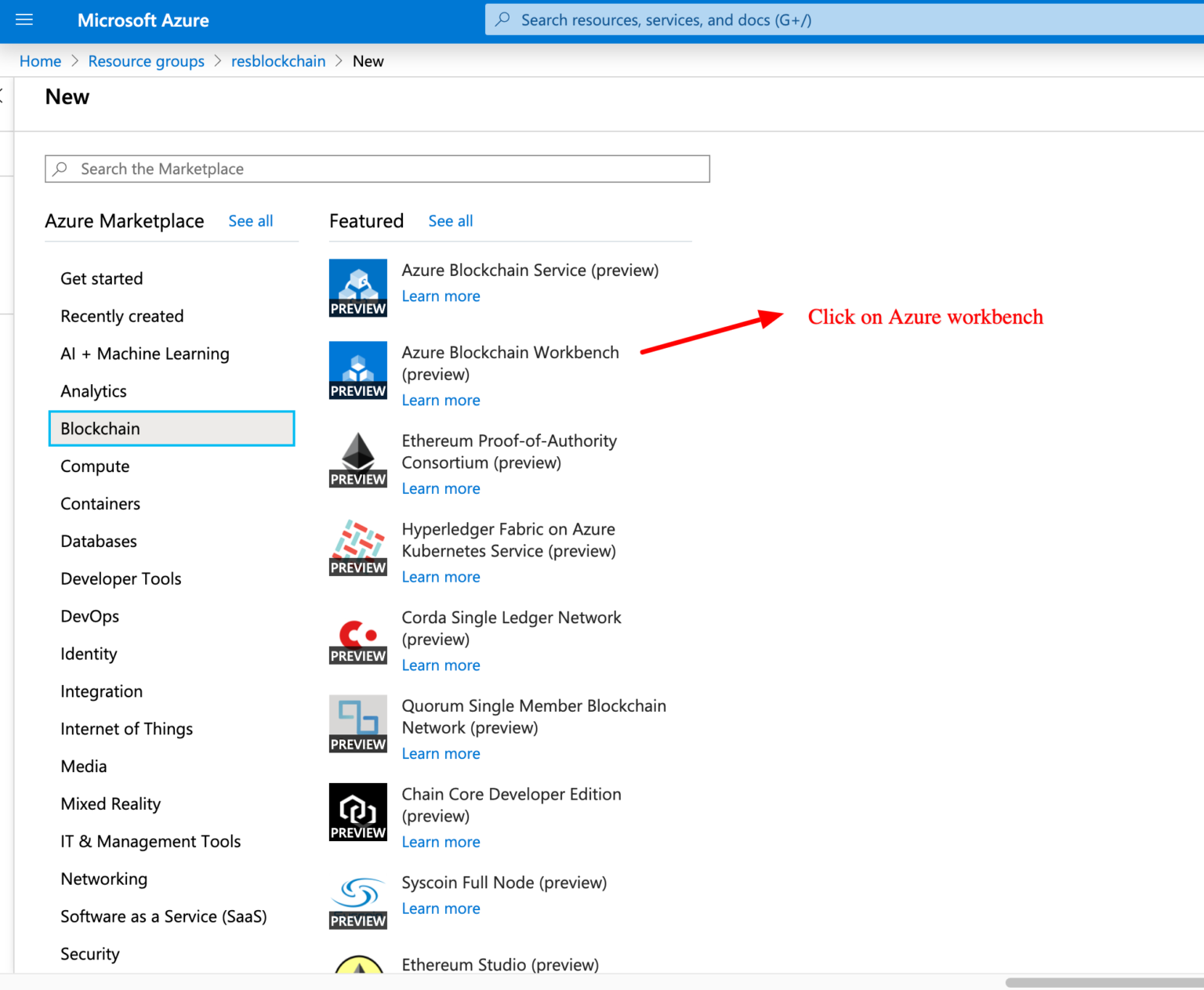 Blockchain App Prototype using Azure Blockchain Workbench – BLOG