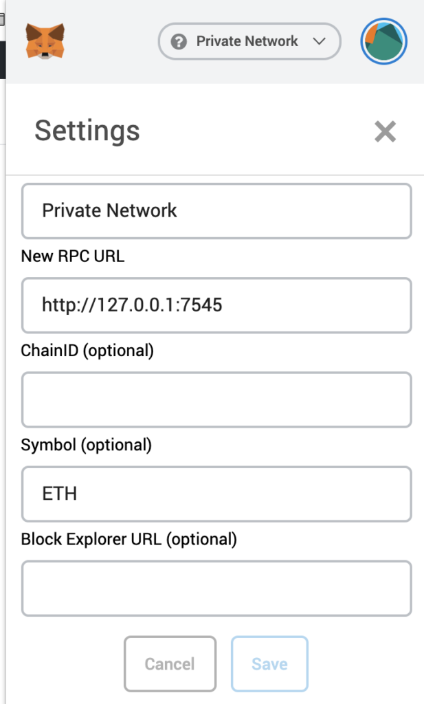 Connect Metamask to localhost – BLOG