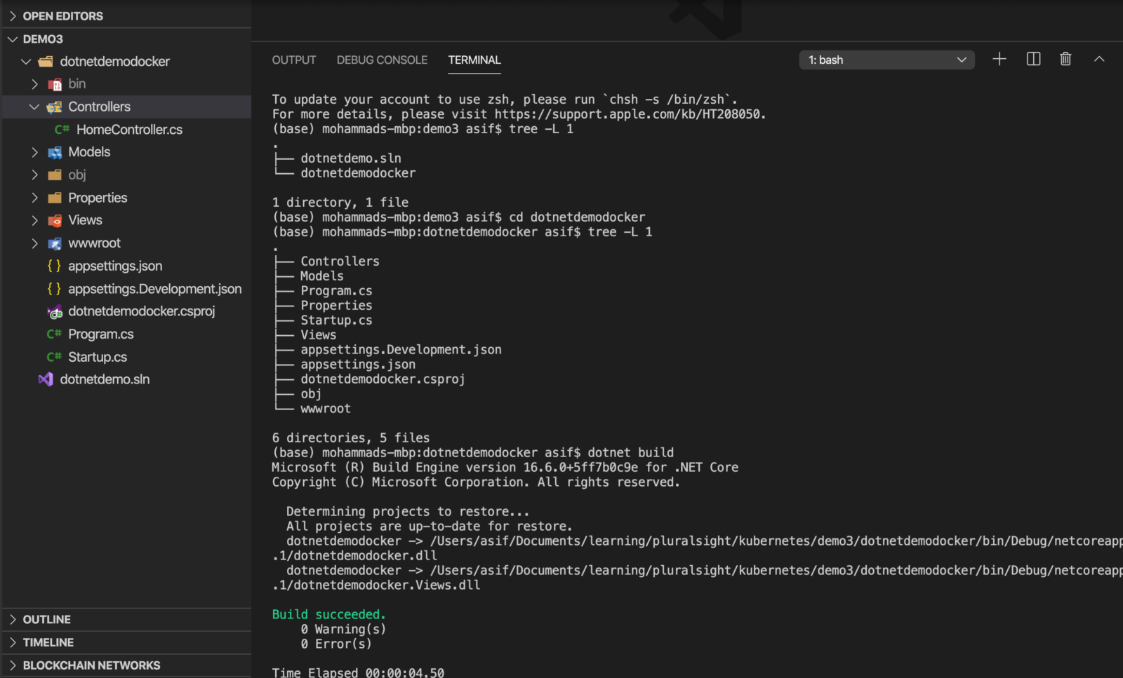 Containerise dot-net mvc app – BLOG