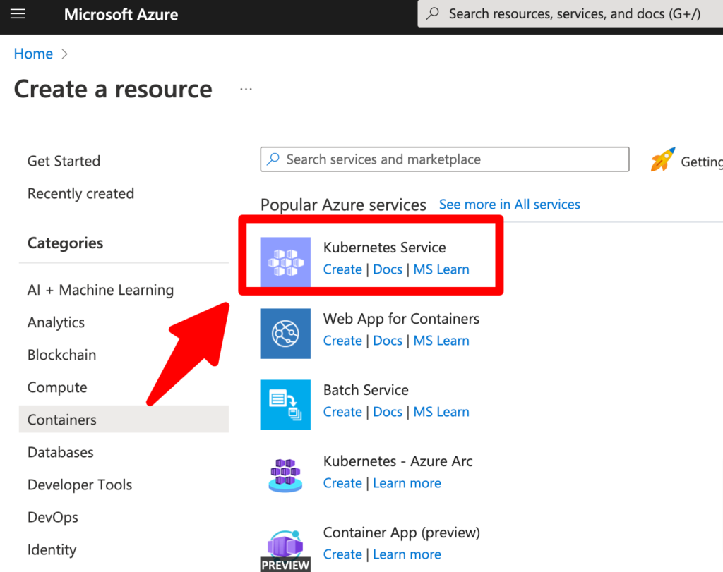Create Azure AKS Cluster – BLOG