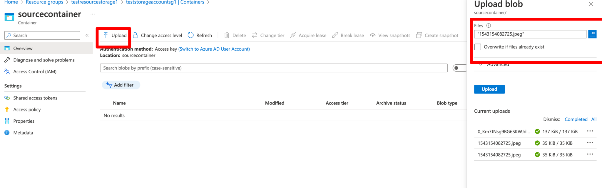 Configuring Blob Object Replication – BLOG