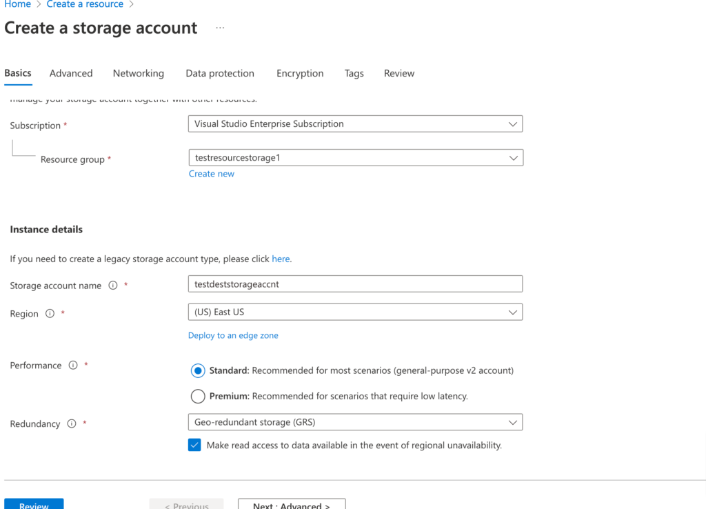 Configuring Blob Object Replication – BLOG