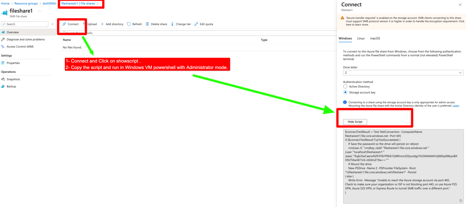 Create and Restore File Share Snapshots in Azure – BLOG