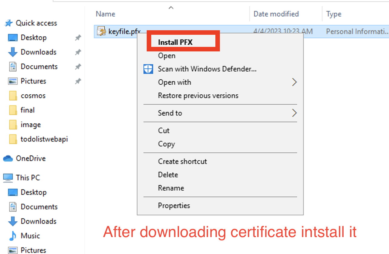 Export An App Service Certificate From Azure Key Vault And Setup Password To Use Azure Vmon 5943