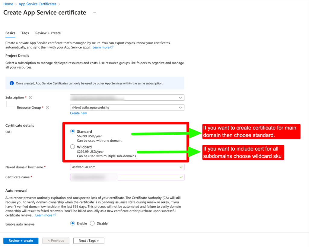 Export an App Service Certificate from Azure Key Vault and Setup Password to use Azure VM,On ...