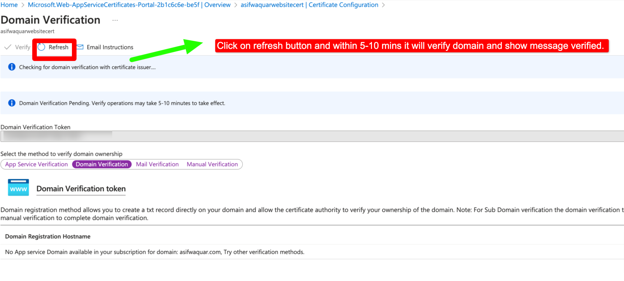 Export an App Service Certificate from Azure Key Vault and Setup Password to use Azure VM,On ...