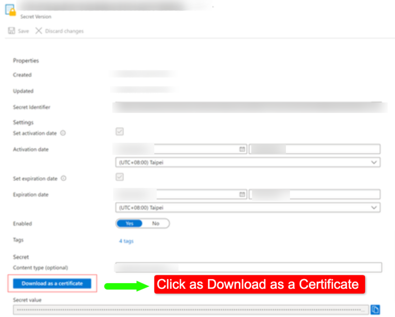 Export An App Service Certificate From Azure Key Vault And Setup