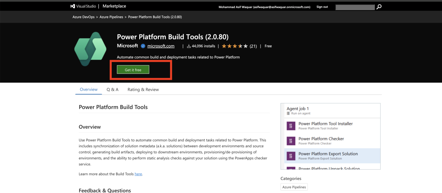 Power Platform Deployment using Azure DevOps- Part 1 (Build) – BLOG