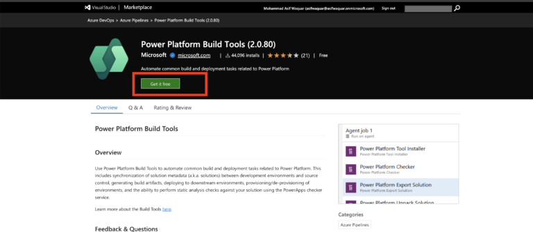 Power Platform Deployment using Azure DevOps- Part 1 (Build) – BLOG